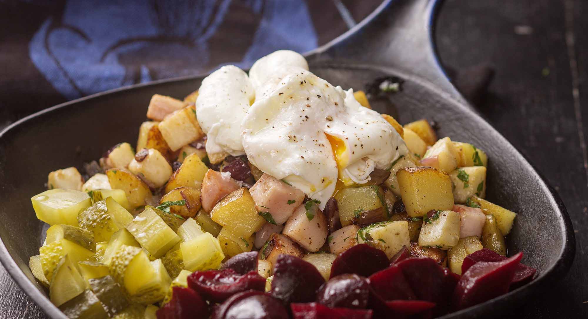 Pyttipannu joulukinkusta - Päivin öin